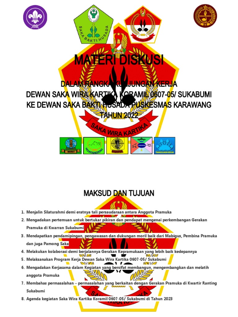 Materi Diskusi Kunjungan Kerja SBH | PDF