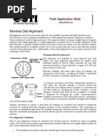 Dial Indicator Alignment Procedure | PDF