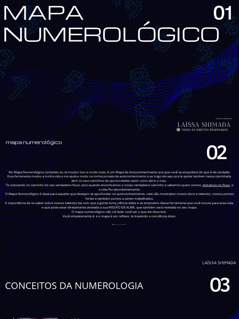 Mapa Numerologico | PDF