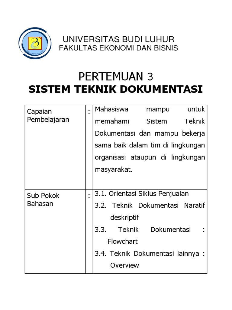 SIA Pertemuan 3 | PDF