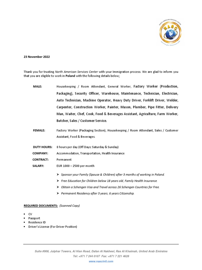 Poland Application Details - Male (Mr. Cyril) | PDF | Human Migration | Cultural Globalization