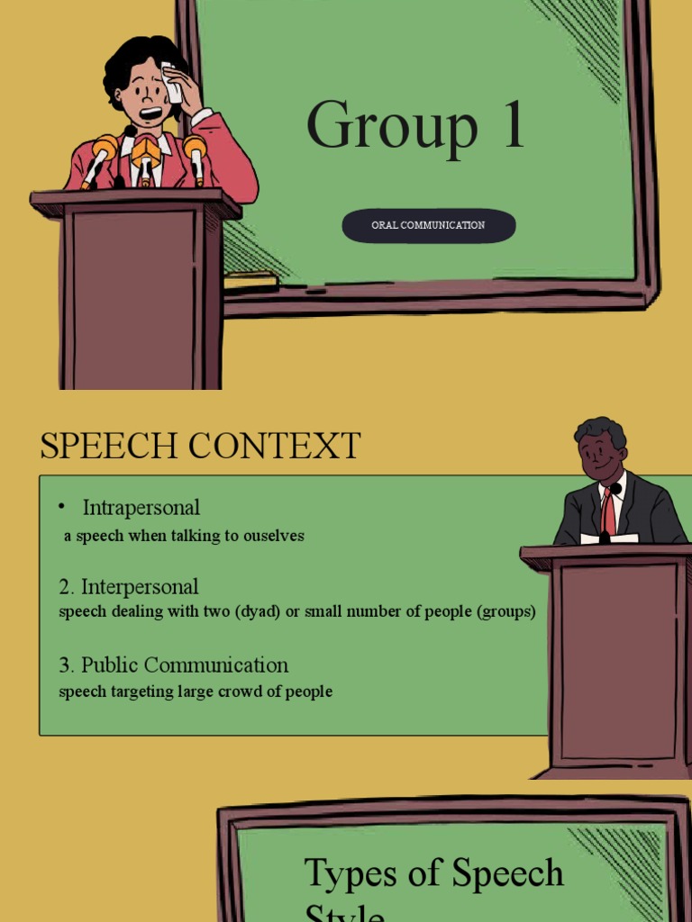 Types of Speech Style | PDF | Conversation | Human Communication