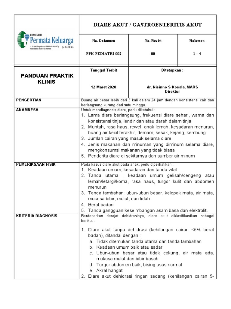 Diare Akut | PDF