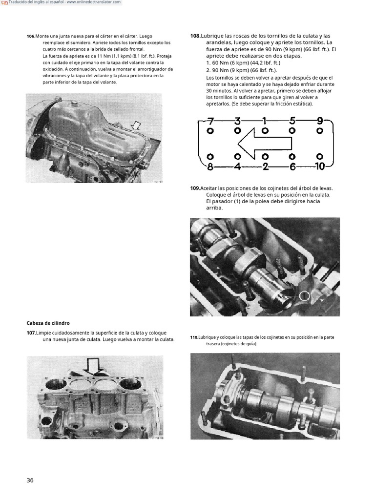Volvo Penta AQ125A - AQ145A Engine Unit Workshop Manual (En) (38-74 ...