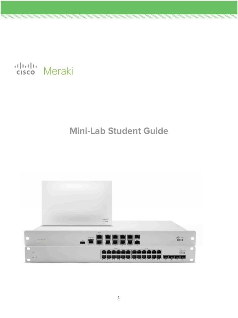 Meraki SDWAN Exercise SMB | PDF | Computer Network | Virtual Private ...