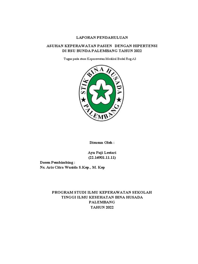 LP, LK, Sop, Hipertensi | PDF