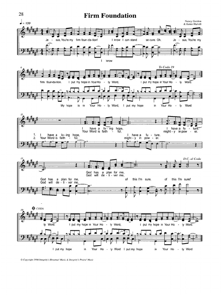 Firm Foundation | PDF