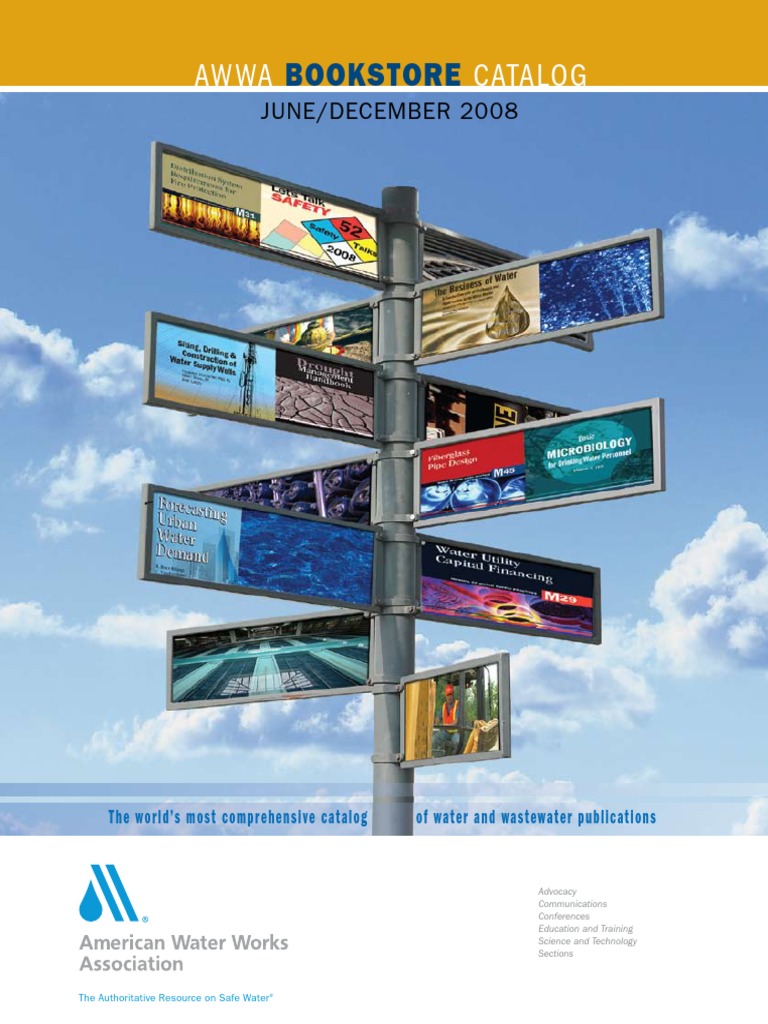 AWWA Catalog June08 | PDF | Credit Card | Payments