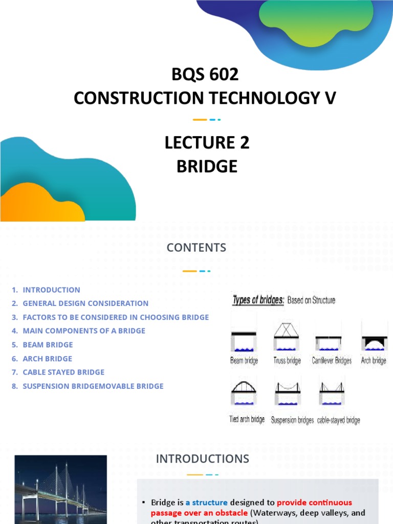 Beam Bridge Characteristics and Types | PDF | Bridge | Beam (Structure)