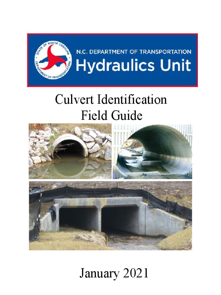 North Carolina Culvert Identification Guide | PDF
