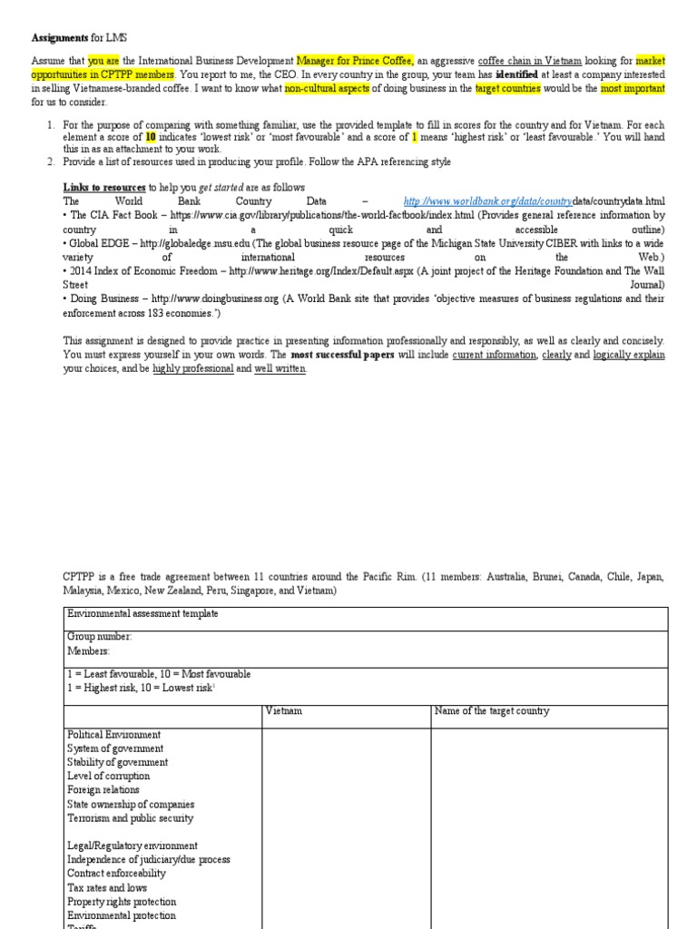 Assignments | PDF | Apa Style | Economies