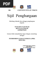 Sijil Penghargaan Sumbangan AJK PIBG | PDF