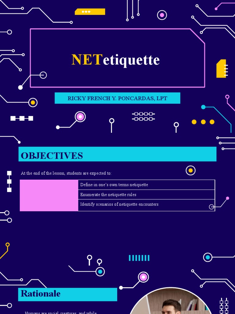 Netiquette 1 | PDF | Communication | Human Communication