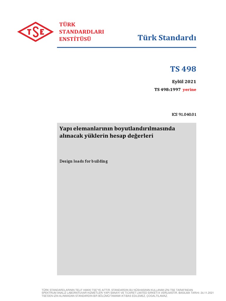 TS 498-2022 | PDF