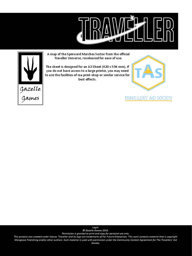 Mongoose Traveller - Spinward Marches - Map | PDF | Law And Economics ...