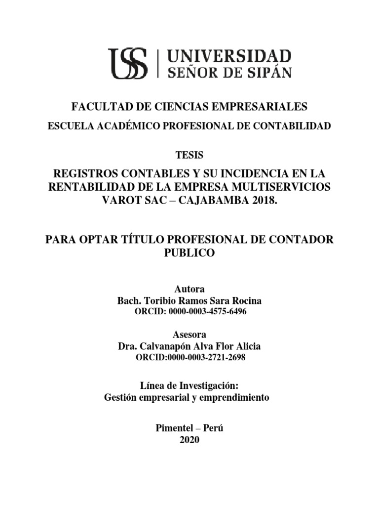 Impacto Contable en Rentabilidad 2018 | PDF | Contabilidad | Estado ...