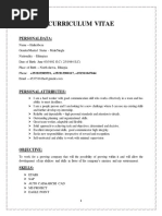 CV & Application Letter of Mulugeta Beza Wakjira | PDF | Ethiopia
