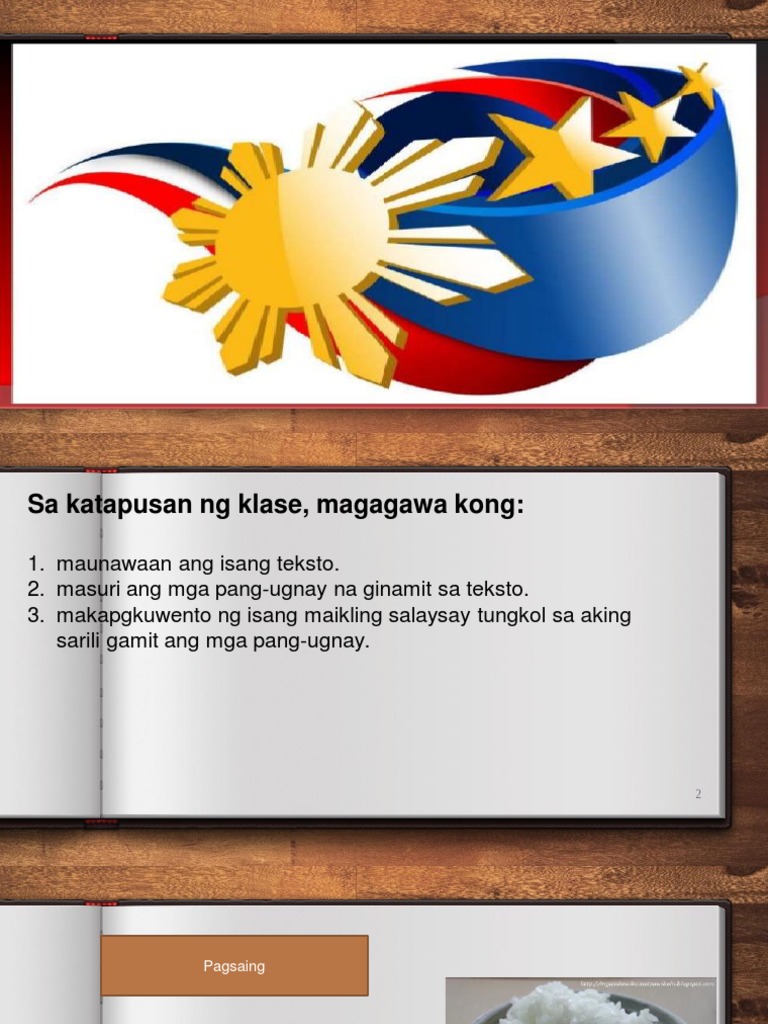 Pang - Ugnay Pagsunod-Sunod NG Mga Pangyayari | PDF
