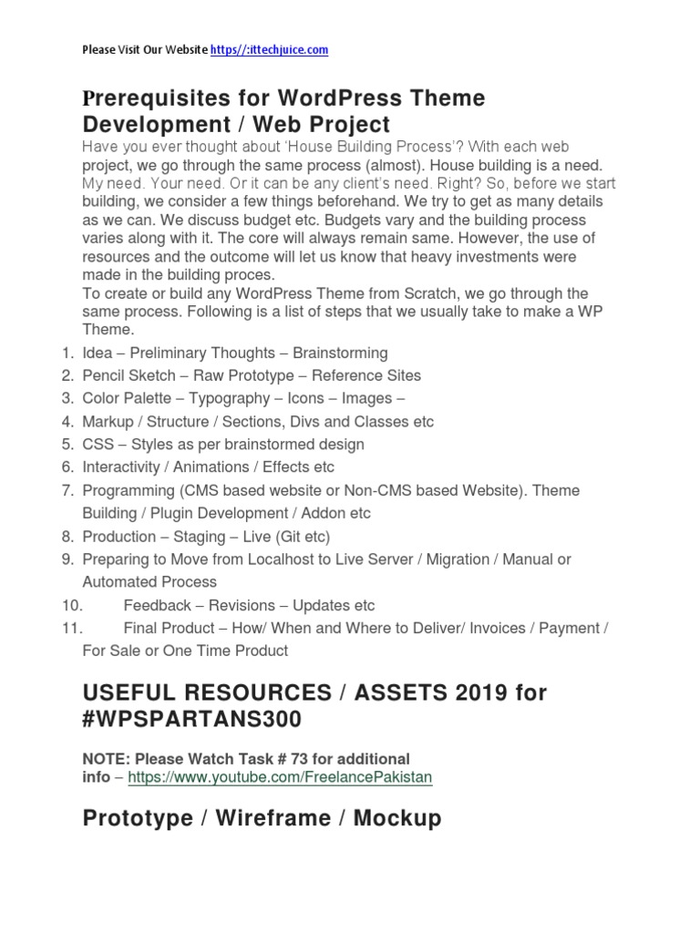 WordPress Theme Development Guide | PDF | Word Press | World Wide Web