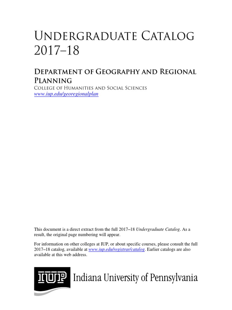 Geography and Regional Planning | PDF | Geography | Geographic ...
