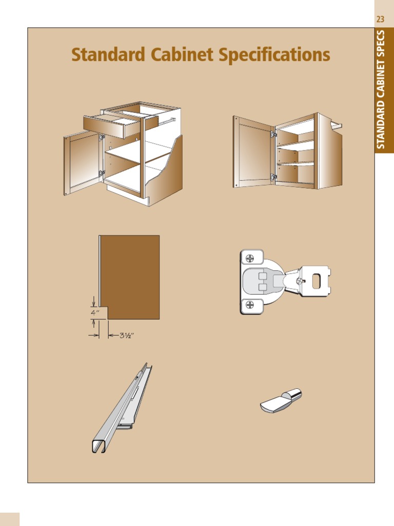 Cabinet Specs | PDF | Cabinetry | Wood
