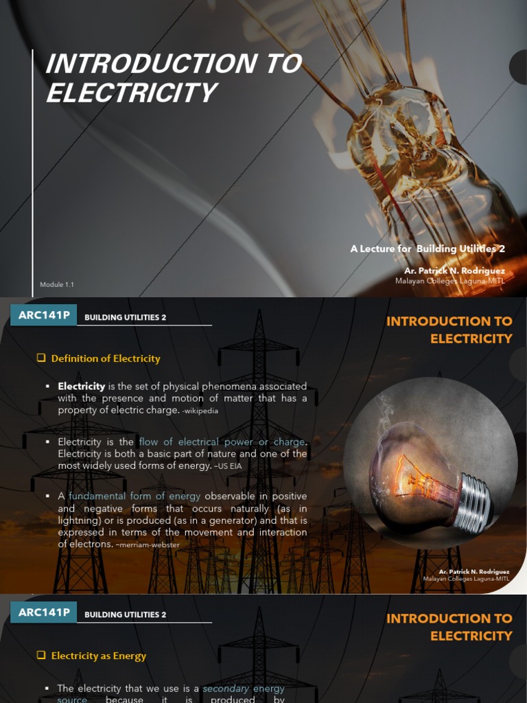 Introduction to Electricity Basics | PDF | Series And Parallel Circuits | Electric Current