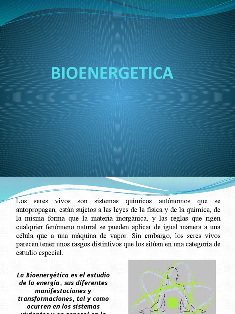 BIOENERGETICA - bioquimica | PDF | Trifosfato de adenosina | Metabolismo