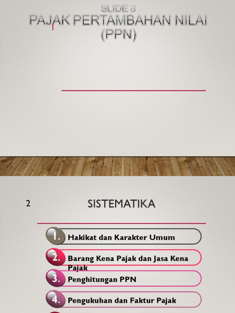 Pajak-1-Konsep Dasar PPN | PDF