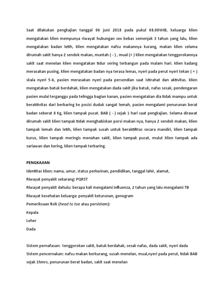 Kasus Askep Hiv Aids | PDF