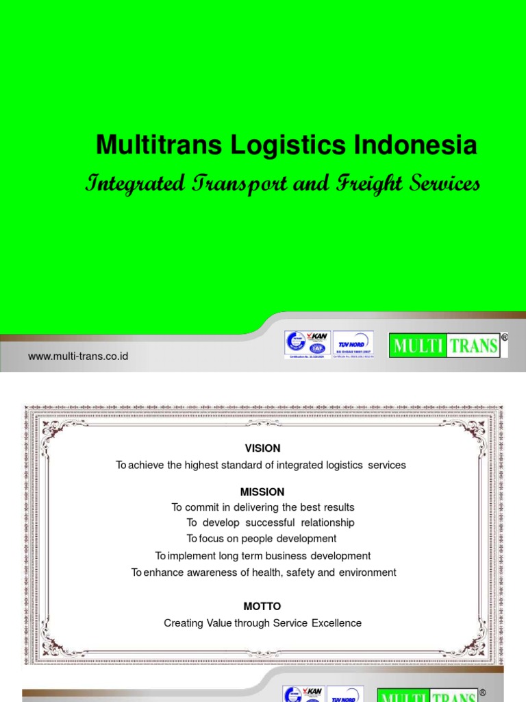 Company Profile MLI | PDF | Occupational Safety And Health | Cargo