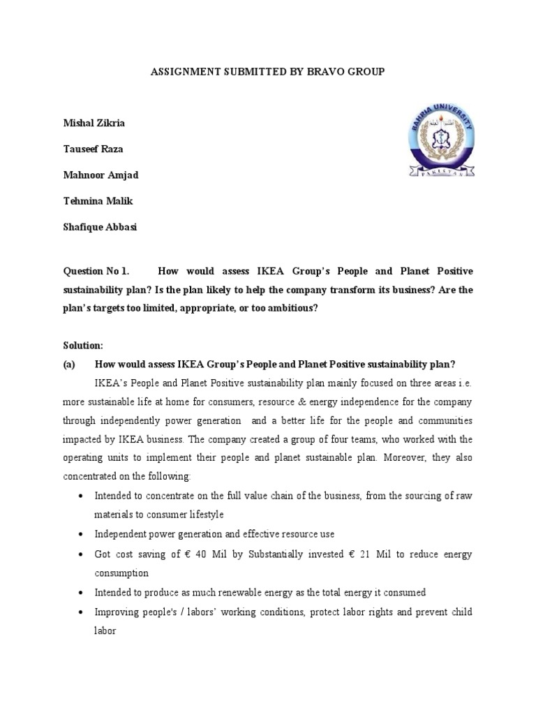 IKEA's 2020 Sustainability Strategy Review | PDF | Sustainability ...