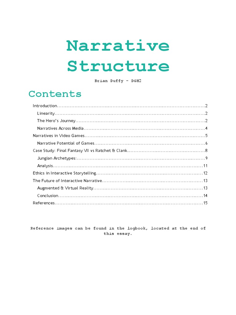 Exploring Narrative Structures in Media | PDF | Shadow (Psychology ...