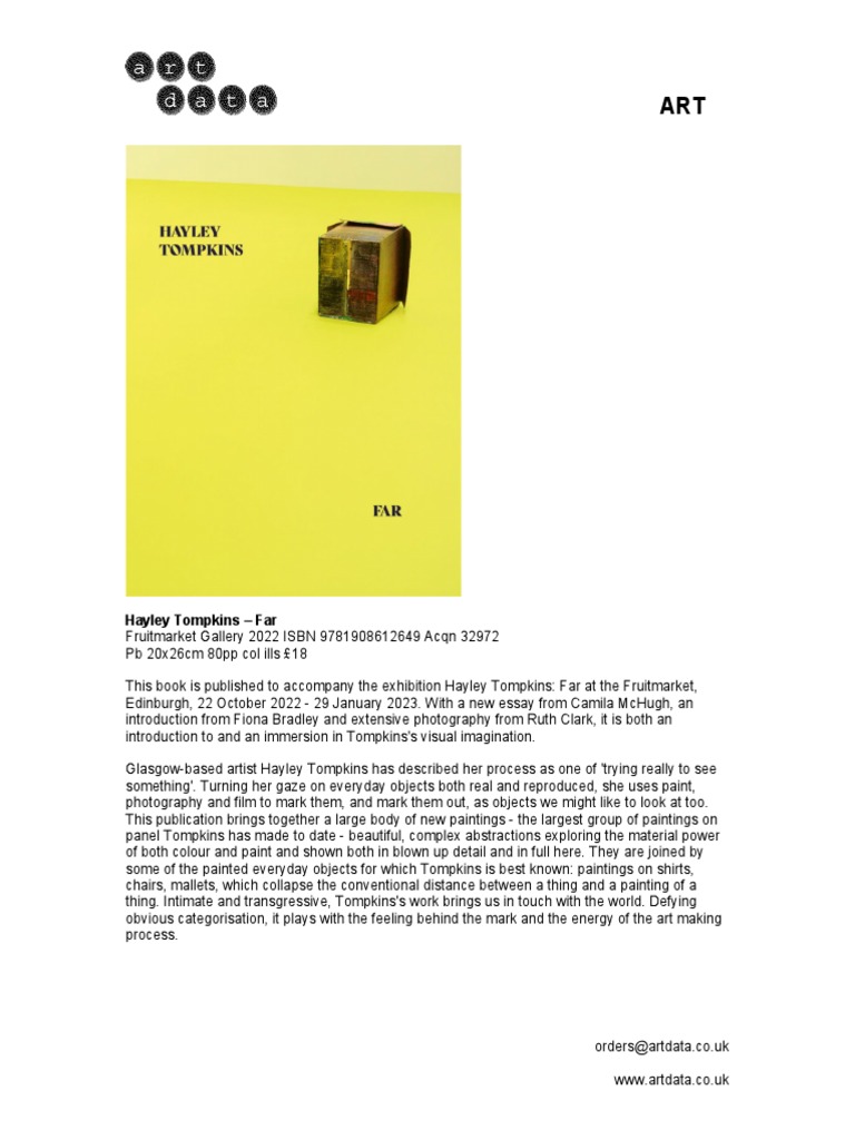 Hayley Tompkins - Far | PDF