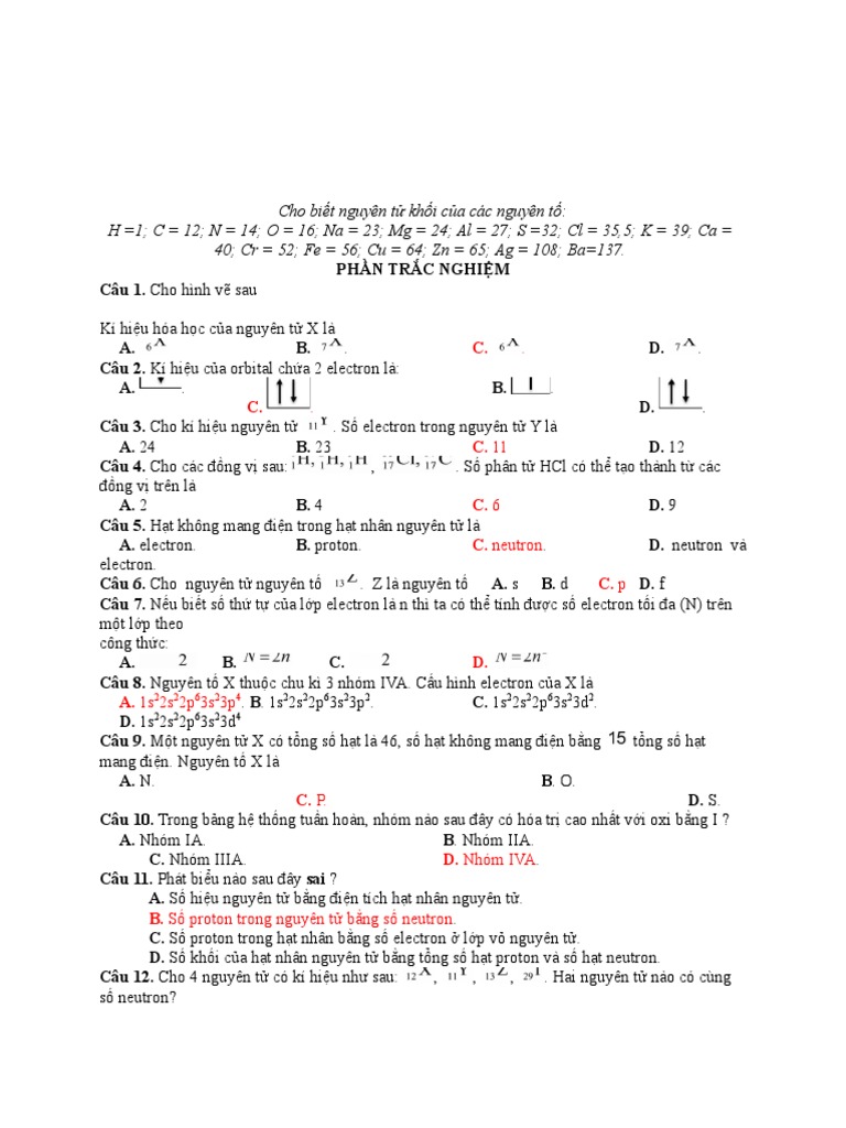 DE KIEM TRA THU GIUA KI I SO4 - Chua Dap An 1 | PDF