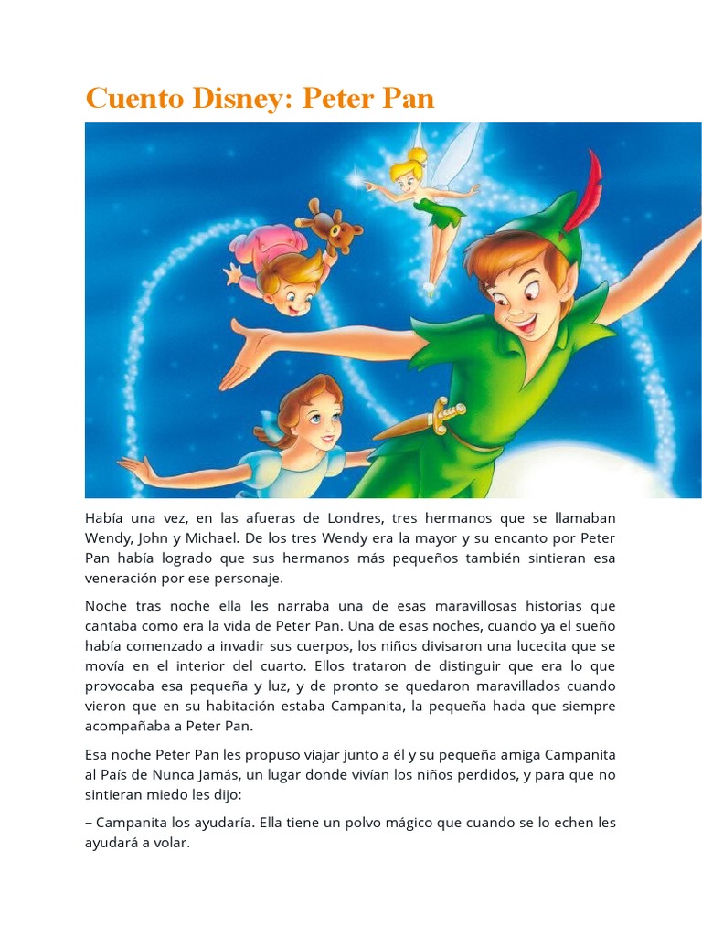 Peter Pan | PDF | Peter Pan