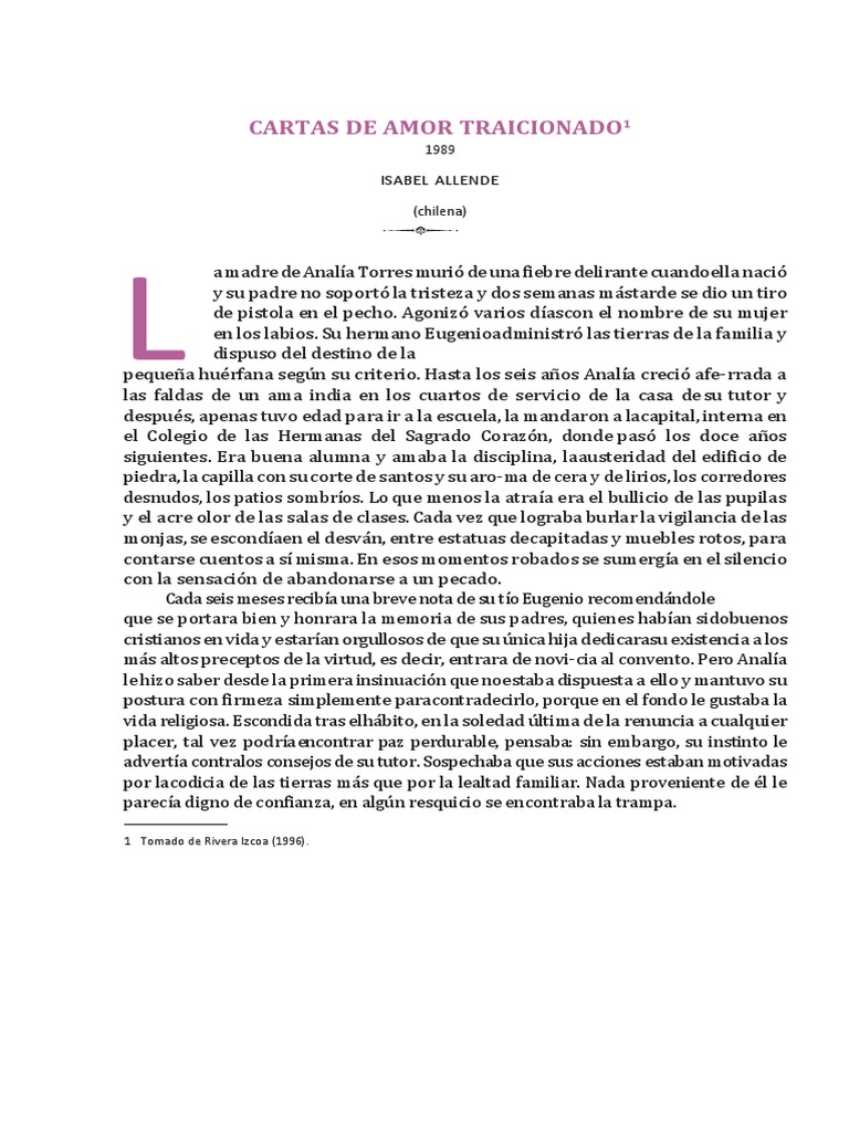 Cartas de Amor Traicionado1 | PDF | Amor