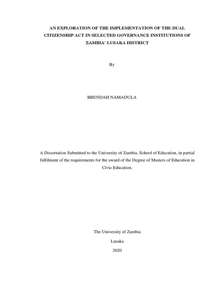 Main Document | PDF | Citizenship | Human Migration