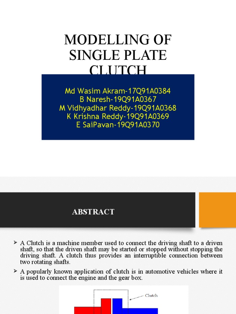 Batch-04 Section-B | PDF | Clutch | Friction
