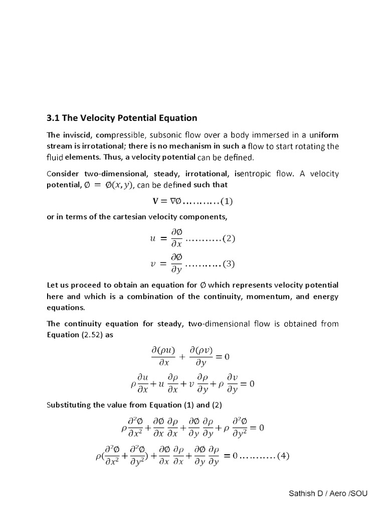 AA Notes 4 | Download Free PDF | Aerodynamics | Fluid Dynamics