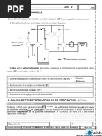 Examens Et TD Corrigés Engrenages | PDF | Engrenage | Cinématique