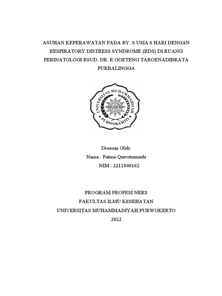 Askep RDS | PDF