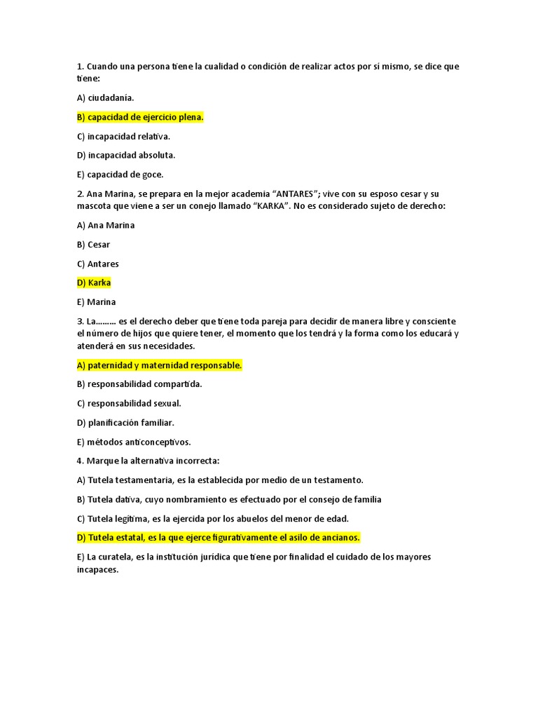 Preguntas Semana 1-3 Examen 2021 | PDF