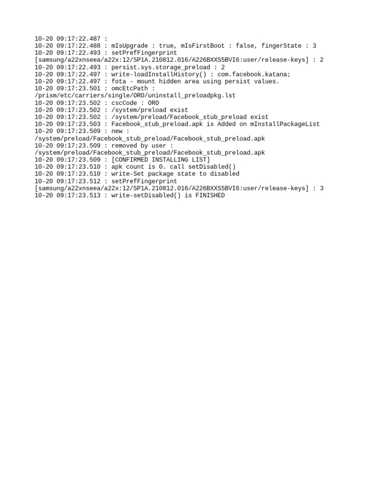 Preload Installer | PDF