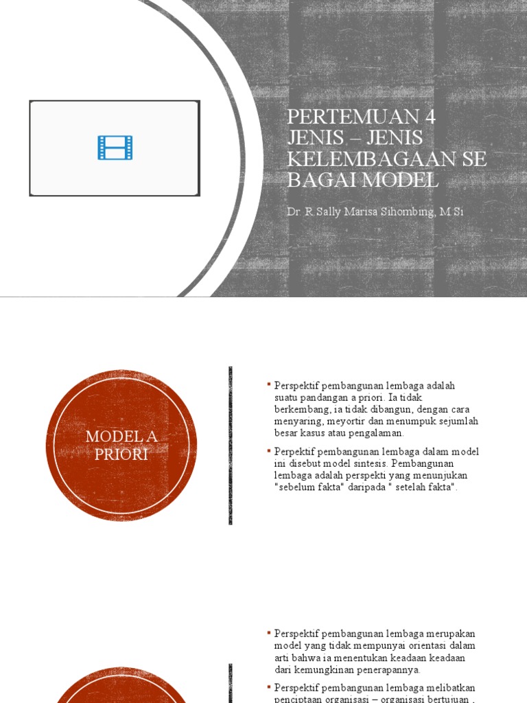 Pertemuan 4 Pembangunan Kelembagaan | PDF