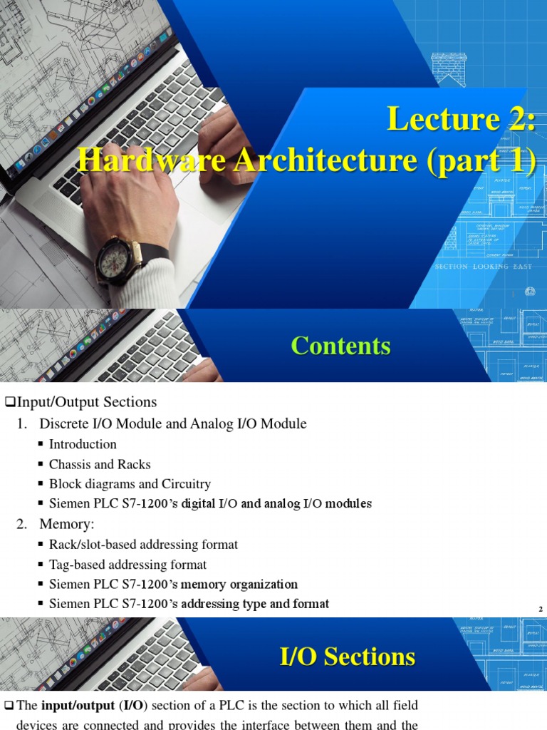 Lecture 2: Hardware Architecture (part 1) - I/O Modules and Memory Organization | PDF ...
