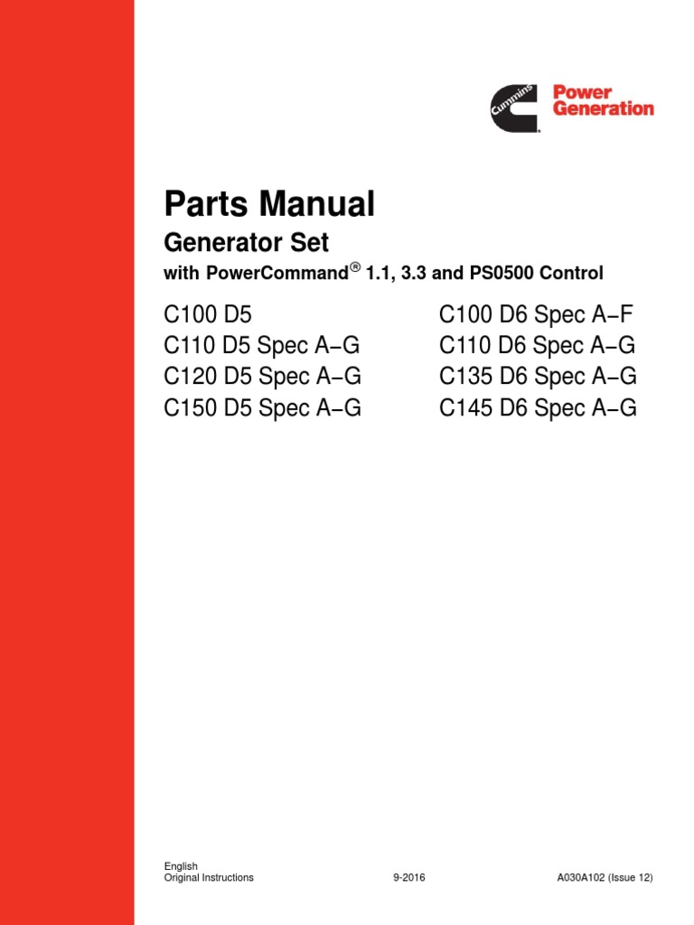 Manual de Partes C150 Con 6BT | PDF | Mains Electricity | Transformer