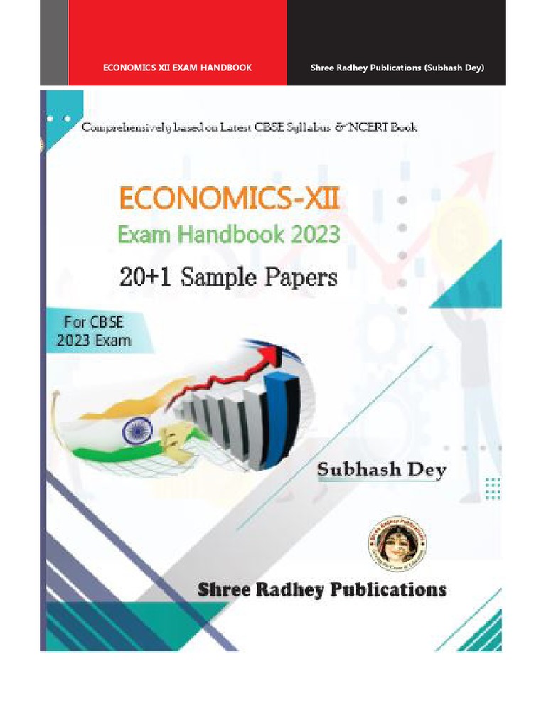 Dey's Sample Papers Economics-XII - Exam Handbook 2023 | PDF ...