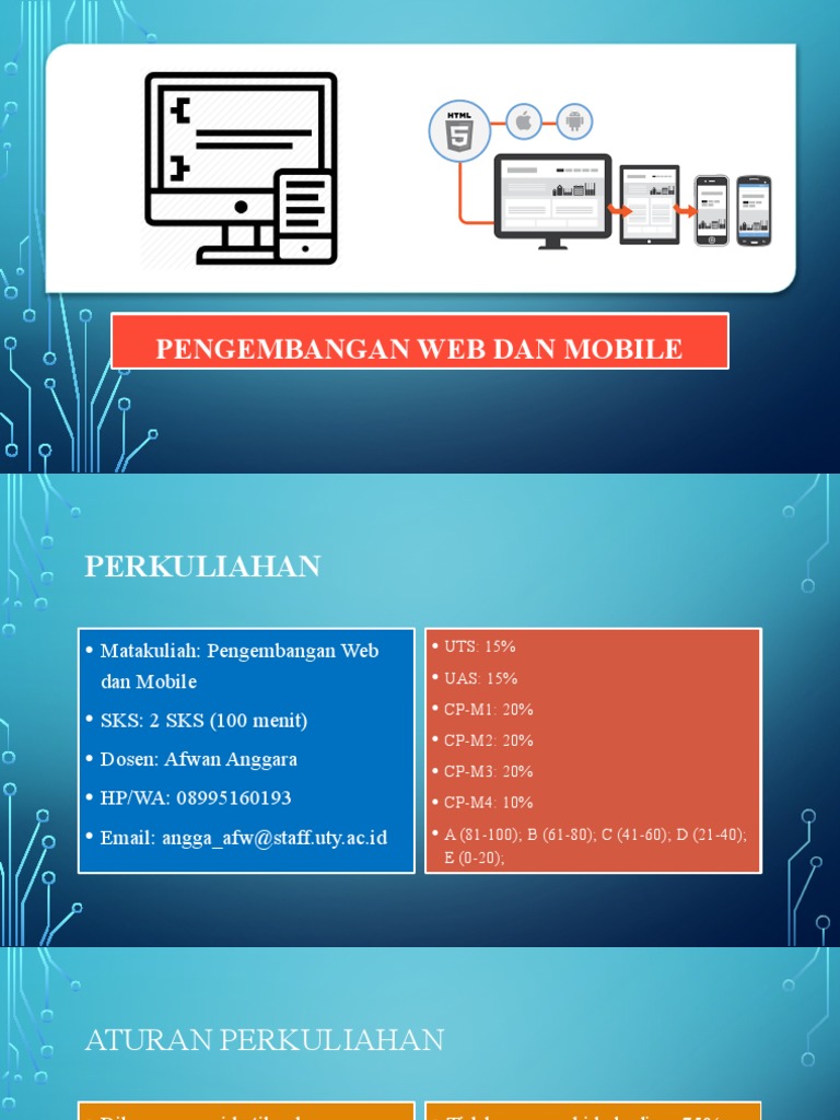 Pengembangan Web Dan Mobile Part1 | PDF