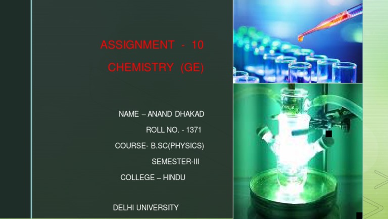 Chemistry Lab | PDF