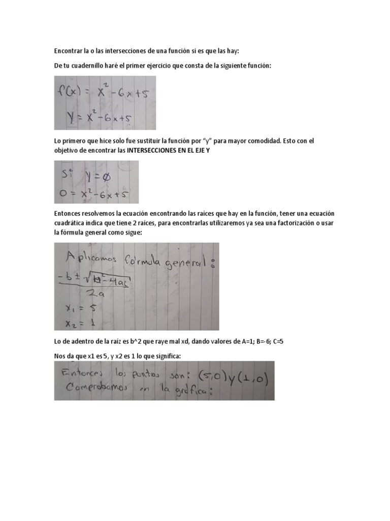 Intersecciones | PDF | Matemáticas | Objetos matemáticos
